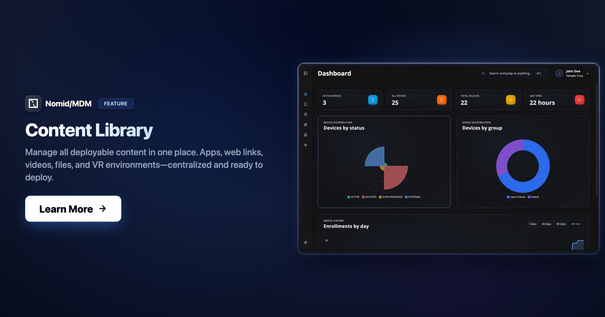 Content Library | Nomid MDM